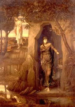 Pre Raphaelite Art: John Melhuish Strudwick - Circe and Scylla