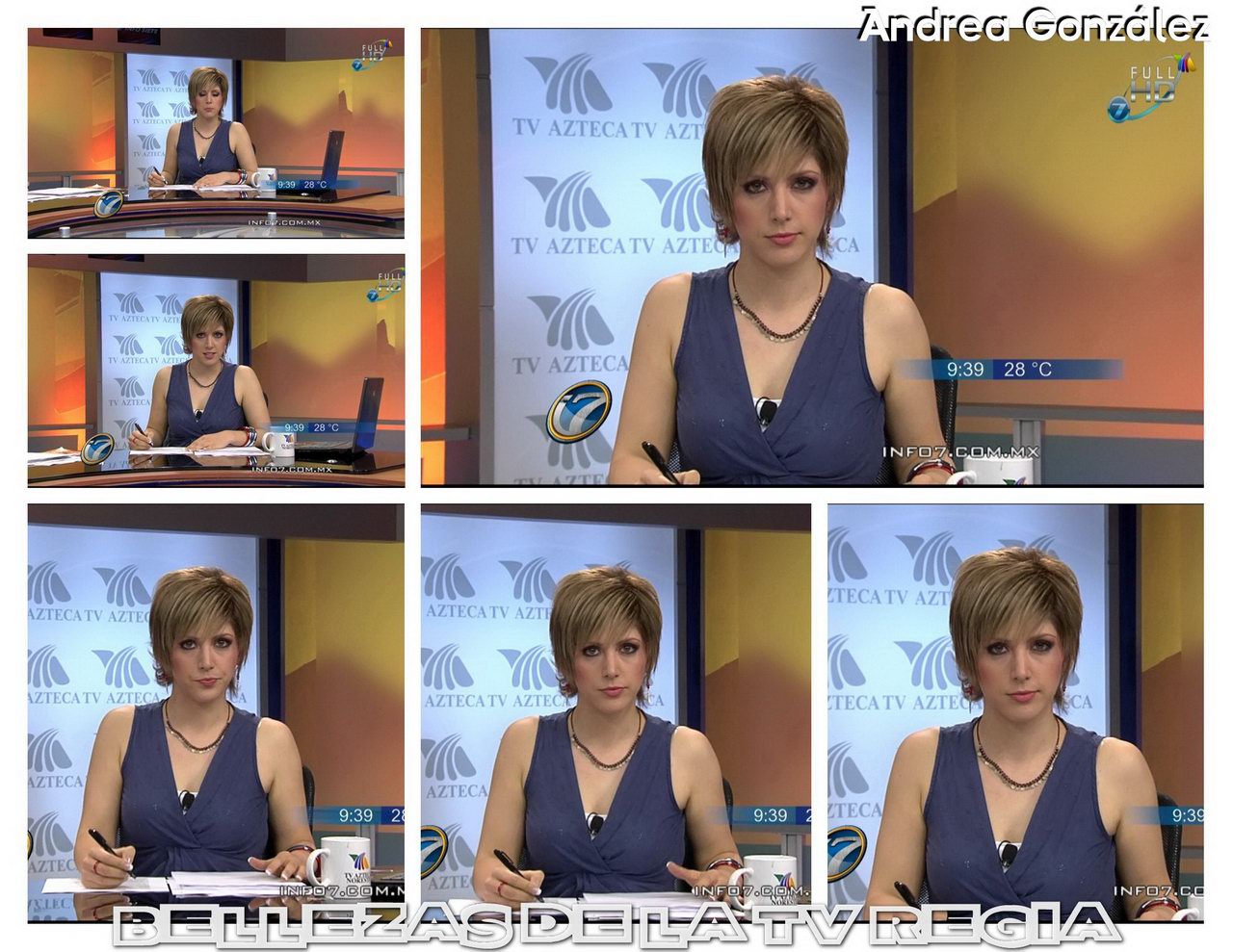 Bellezas TV Regia: Wallpapers Abril 2010 - Andrea Gonzalez