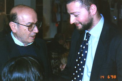 Ink Online: The film director Theo with Dimitris Eleas