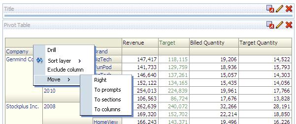 Hitesh's BI Blog: OBIEE11g - Table Prompts and Sections
