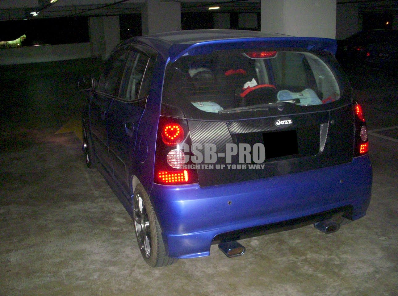 CSB-PRO AUTOLIGHT TRADING: KIA PICANTO WITH CUSTOM TAIL LIGHT & DRL