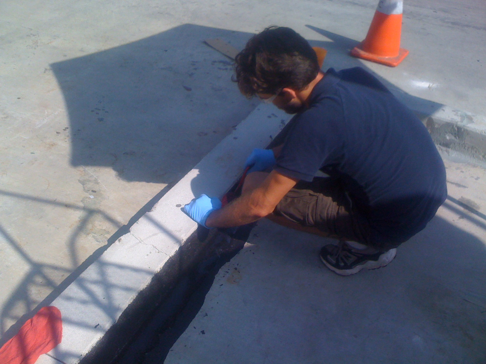 Maintenance Solutions: secondary containment curb SEALING