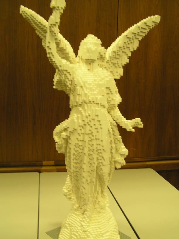 blxbrx (=black's bricks) blog: Another angel, but too big to hang on a ...