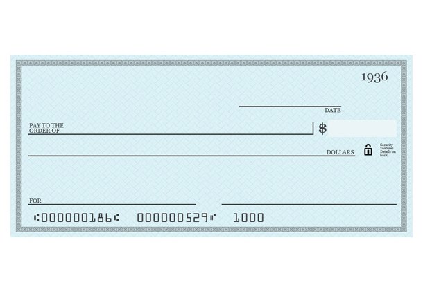 Blue check PSD Template | PrintRIVER©