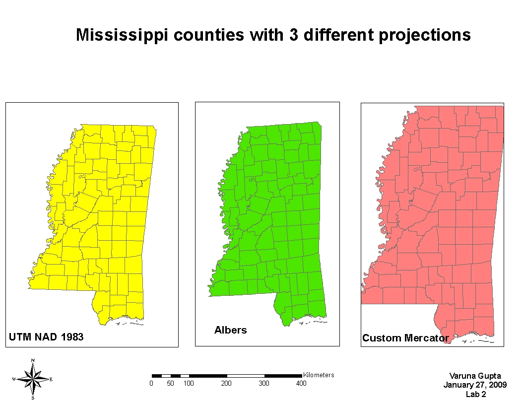 Applications in GIS: January 2009