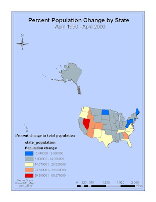 Cartographic Skills & Remote Sensing: Choropleth Map (Diverging color ...
