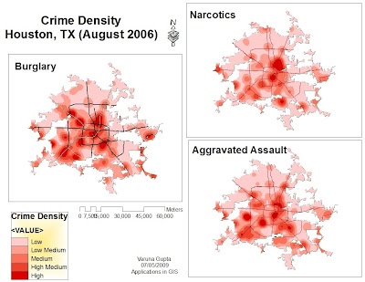 Applications in GIS: Crime Analysis: Taking a bit out of Houston's Crime