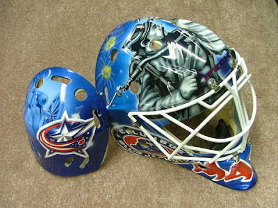 Goalie Masks of the CBJ - The Cannon