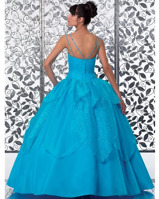 Vestido de 15 años - Color Celeste/Turquesa | 15 Años - Vestidos de 15 ...