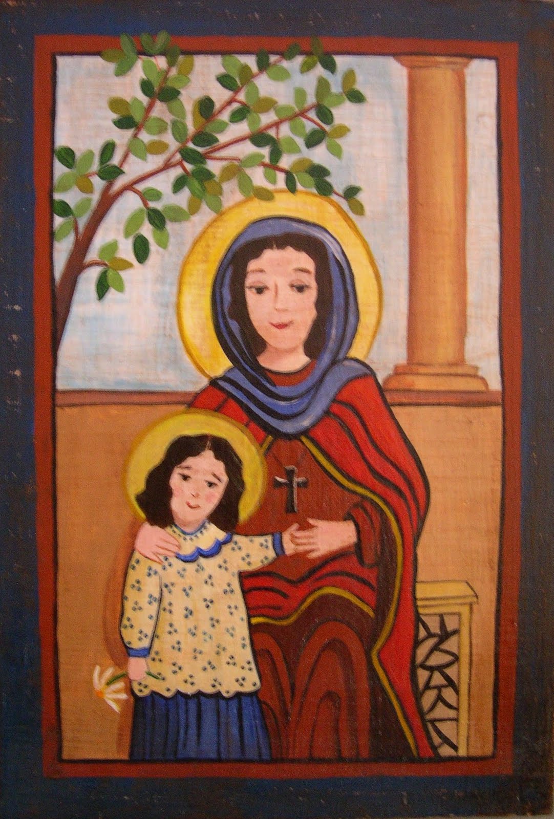 Artist Susan Finch: Santa Ana - Patron Saint of Grandmothers and Mother ...