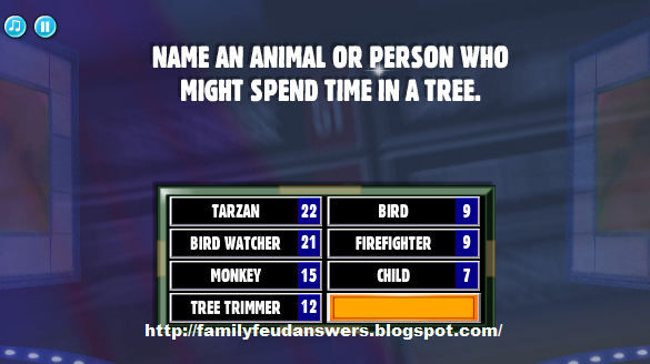 Facebook Family Feud Answers: Name an Animal or Person Who Might Spend ...