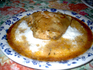 "anna y su mundo": "POLLO CON POLENTA"