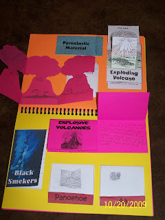 Harvest Blessings: Volcano Lapbook
