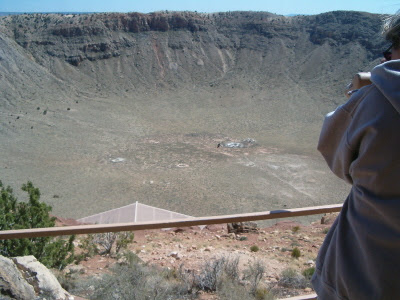 Lynne and John's Cosmic Muffin: Yep It's a Really Big Dent in the Ground