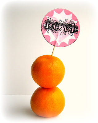 Peppermint Plum: {Printable Valentine Art + Anything "LOVE" Toppers}