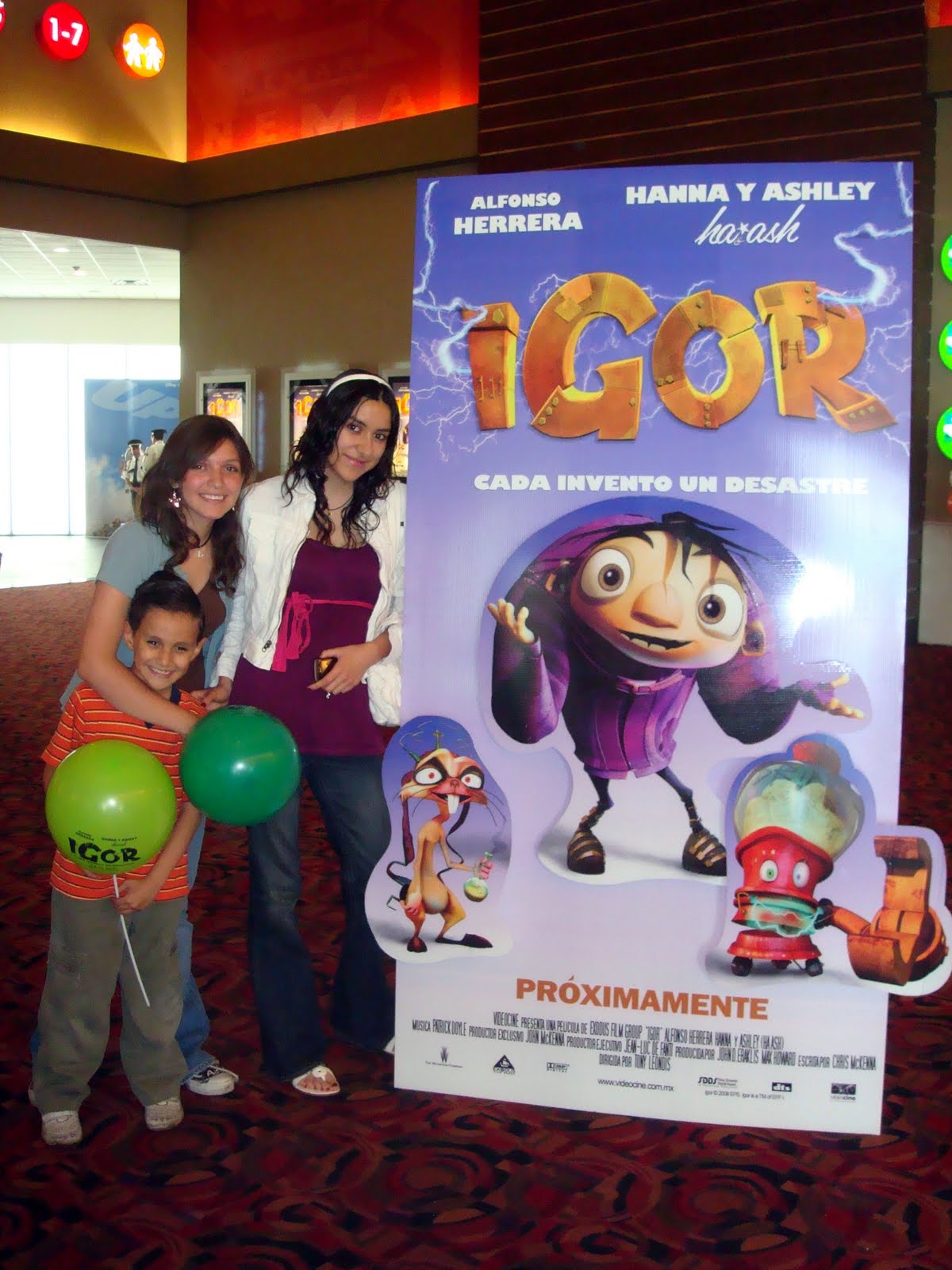 Liz Gil: 2009 Abril 17 y 18 - Ha Ash y Alfonso Herrera - IGOR-