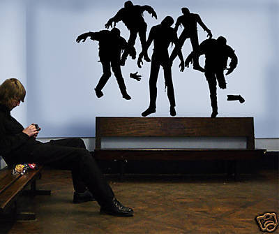 Anything & Everything: Zombie Wall Decals