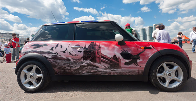 10 Amazing Airbrush Car Modification Photography | Car Modification 2011