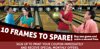 Printable BOGO AMF Bowling Coupon