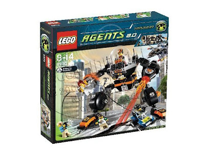 Sigma 6 Telebase: Lego Agents 2.0 Box shots!