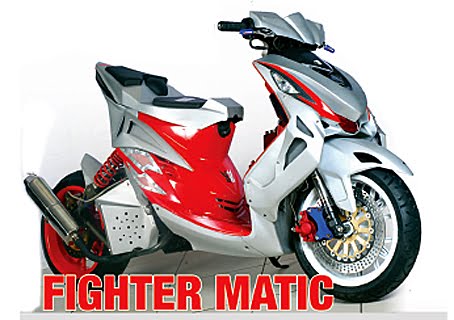 motor sport edition: Modifikasi Yamaha Mio '08