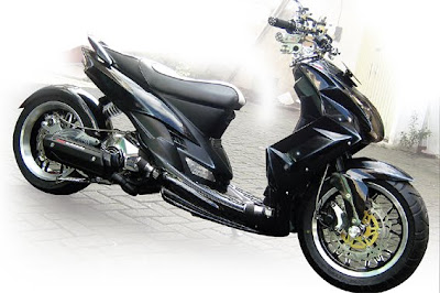 Displayer Big Motorcycle: MODIFIKASI YAMAHA MIO 2006
