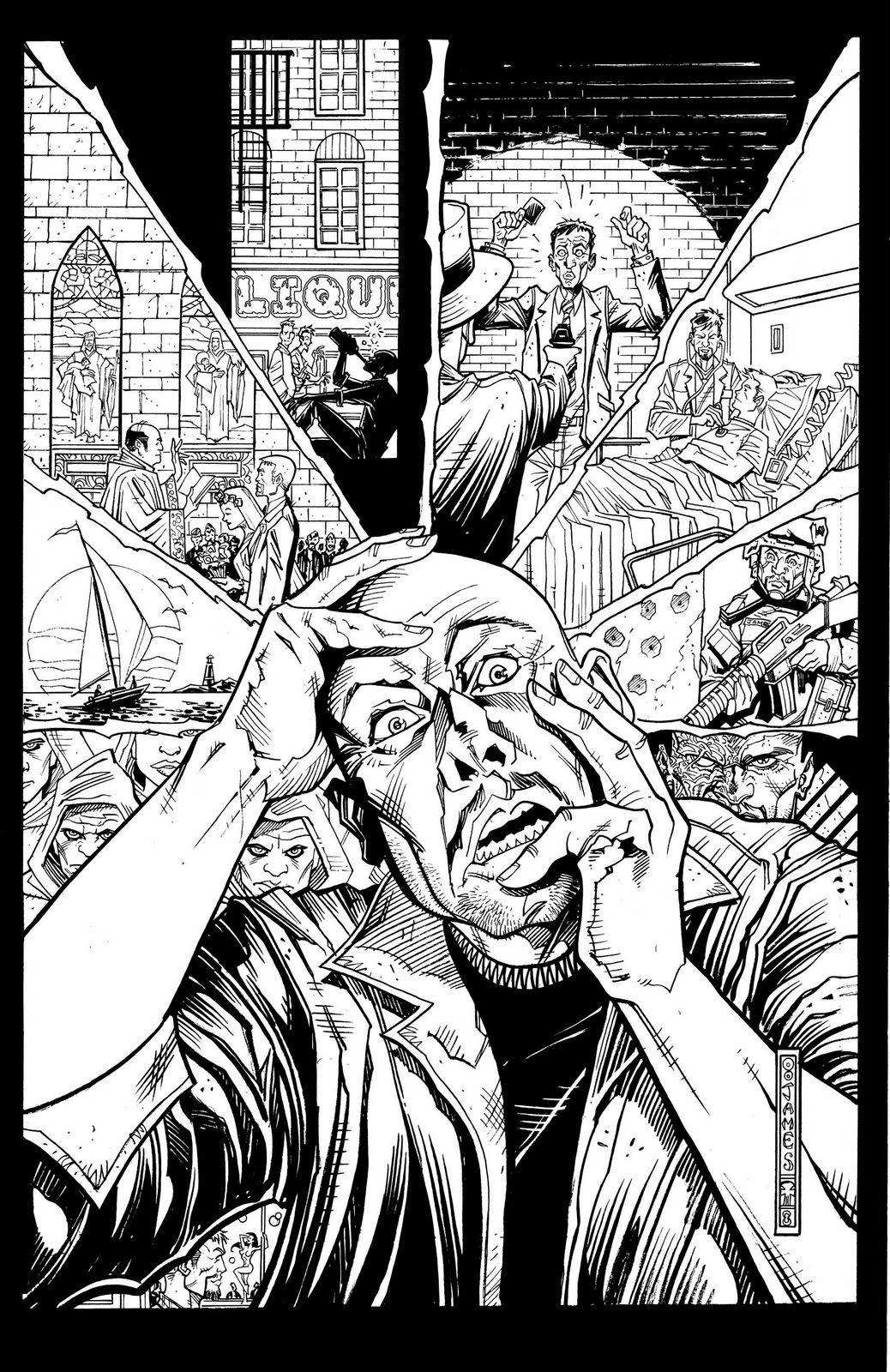 Scott James Art: Cover Works