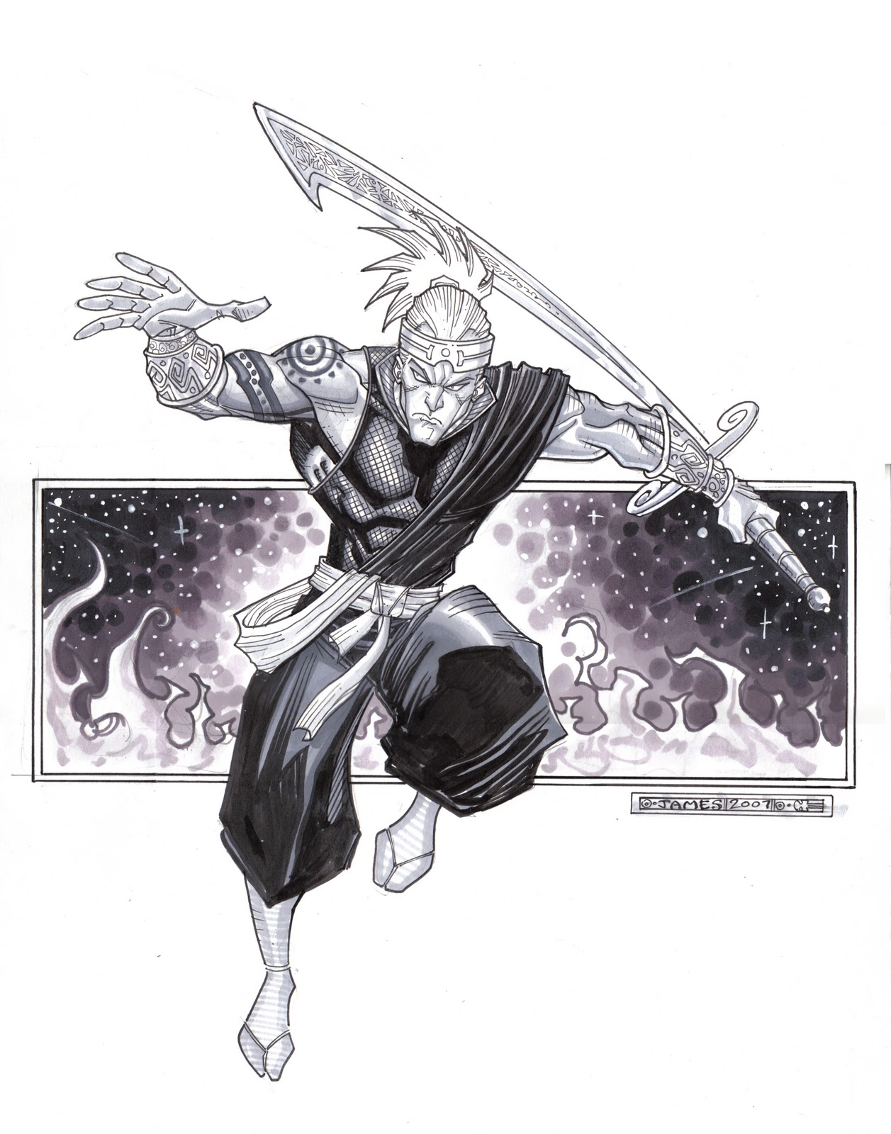 Scott James Art: Commissions &Con-Sketches