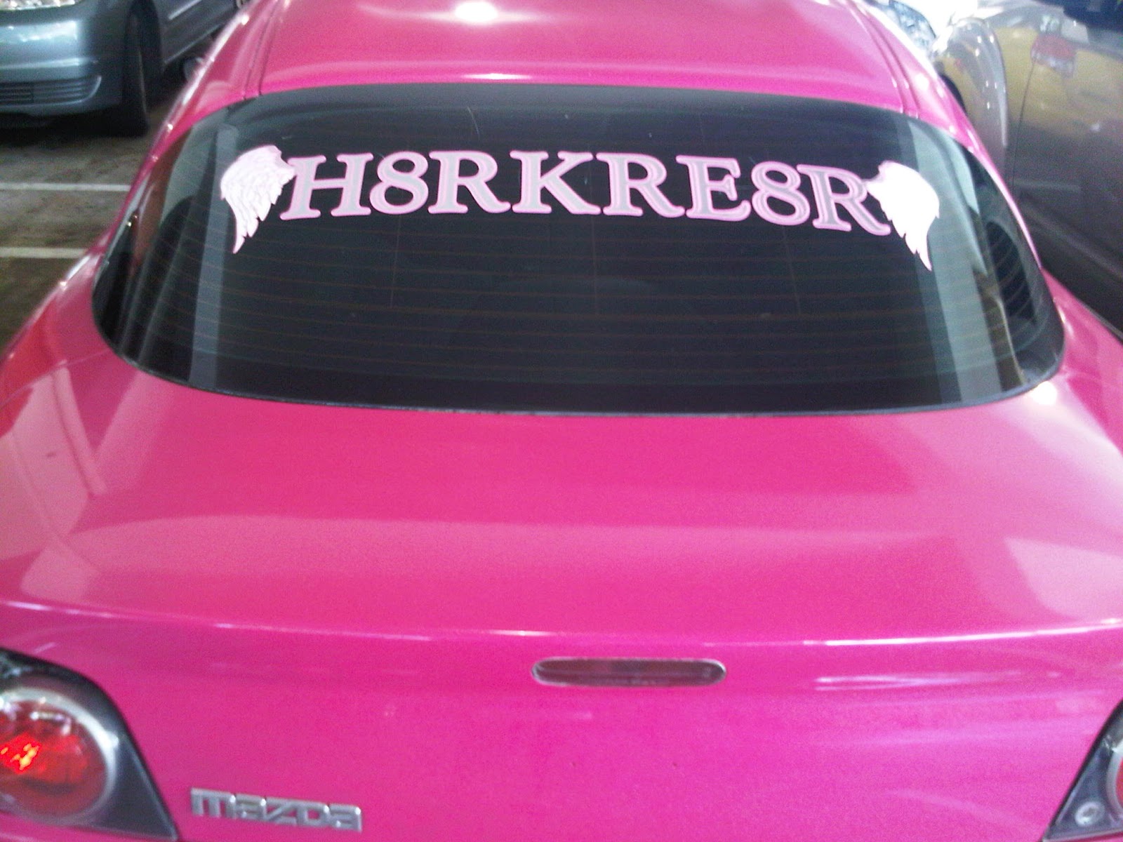 NOSLIEN STUFF: AWESOMELY BAD CAR DECALS