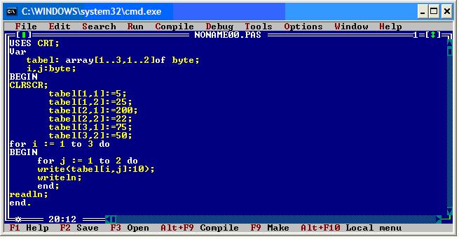 inggrit's blog: PASCAL- ARRAY