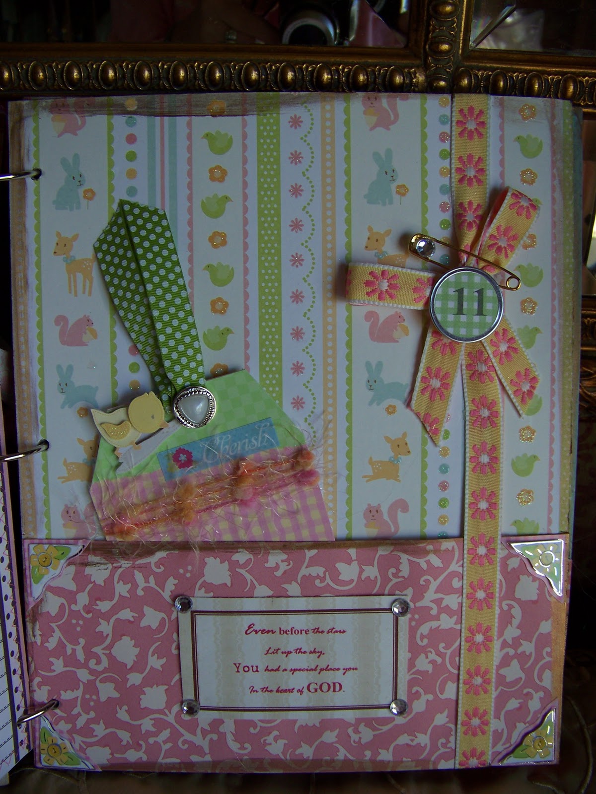 Creations from my heart: Baby's First Year Book Continued....