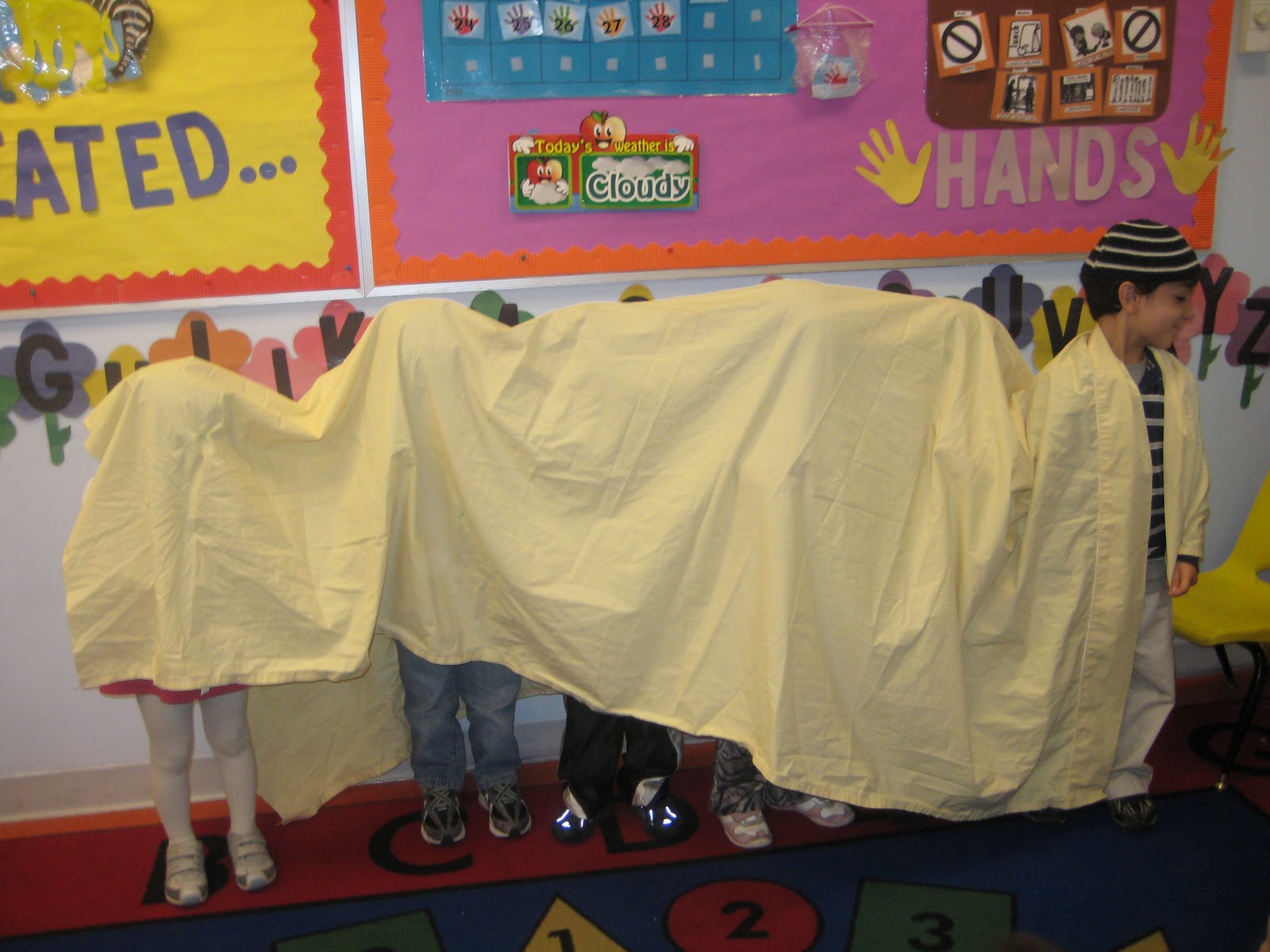Nursery Gimmel 2010-2011: Sally the Camel for letter C!