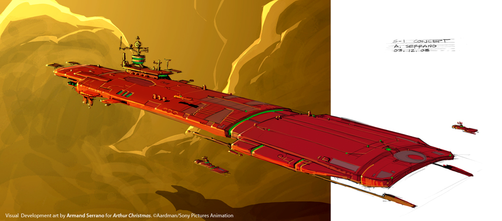 A R M A N D S E R R A N O: Arthur Christmas Teaser