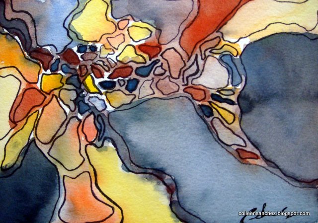 Daily Painters Abstract Gallery: ORIGINAL NON-OBJECTIVE ABSTRACT ...