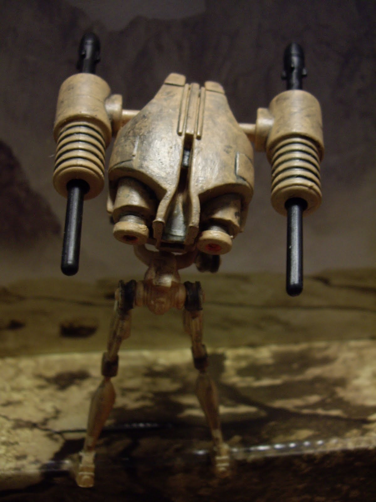 Star Wars: Customs for the Kid: Battle Damaged Jet Pack Battle Droid