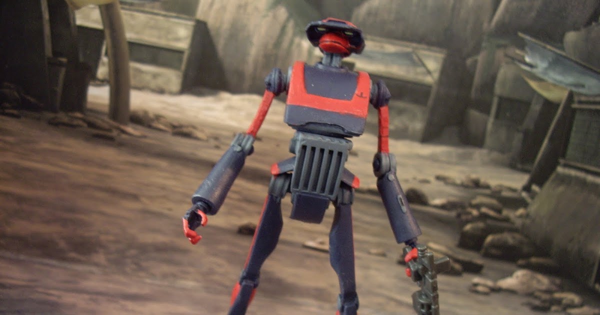 Customs for the Kid: RED TACTICAL DROID