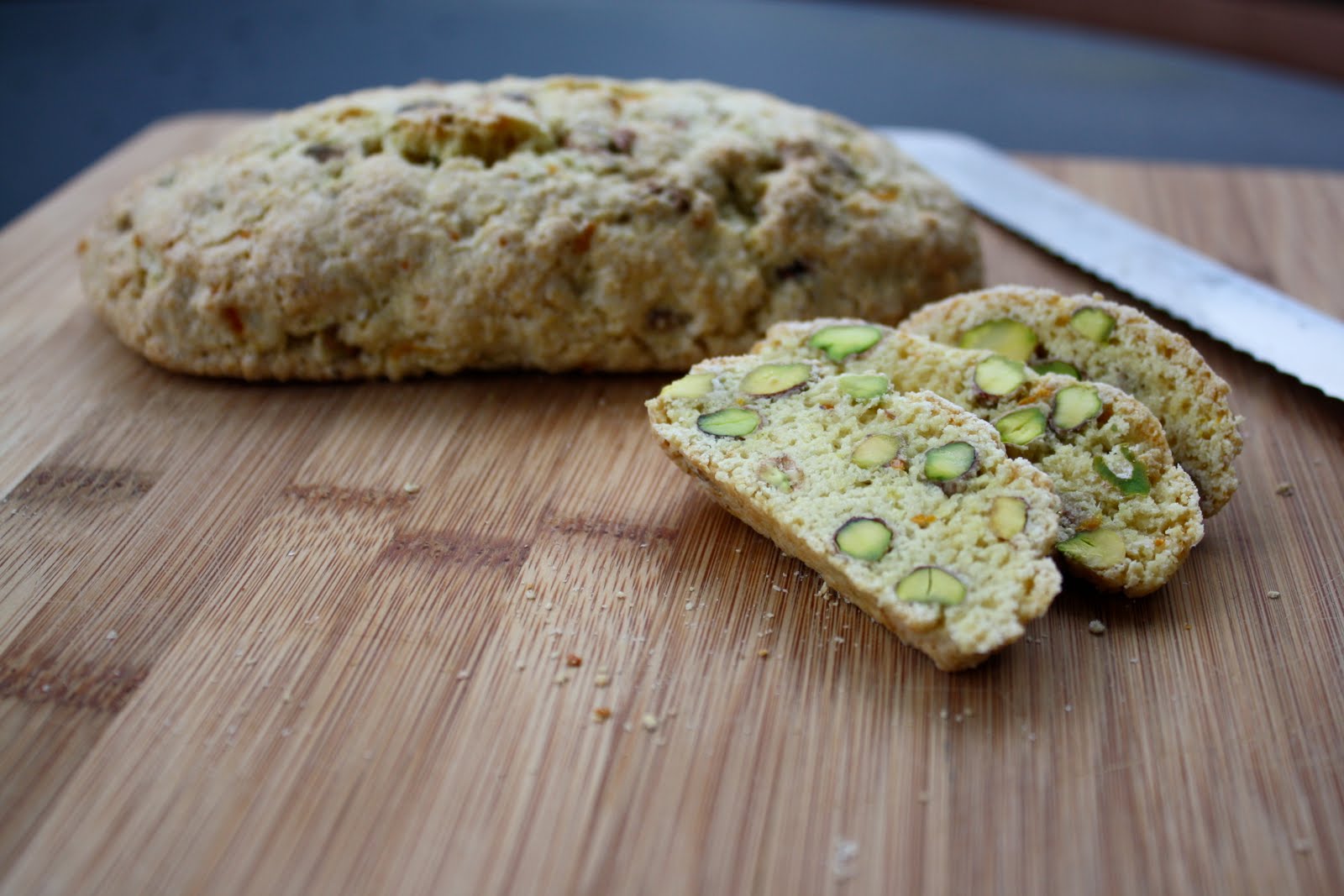 Hey, Lady Grey: Pistachio Biscotti