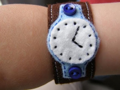 tutus and turtles: Felt Children's Watch