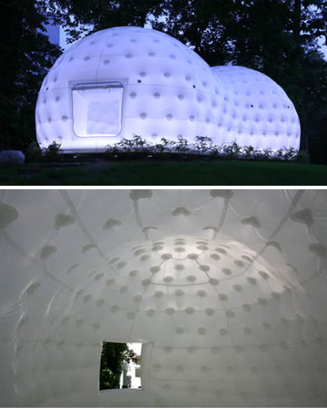 Just Reviews: Airy Architecture: 14 Inflatable Pubs, Churches & More