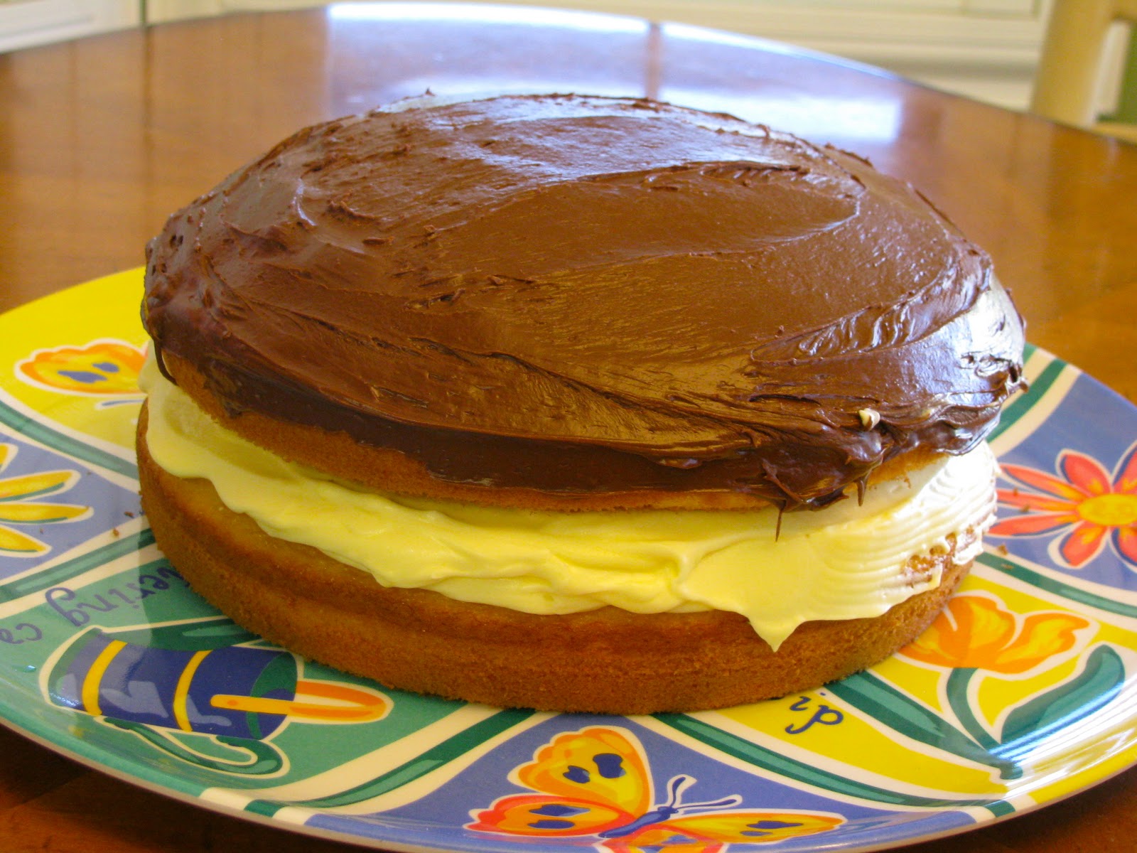 Becoming Betty: Boston Cream Cake