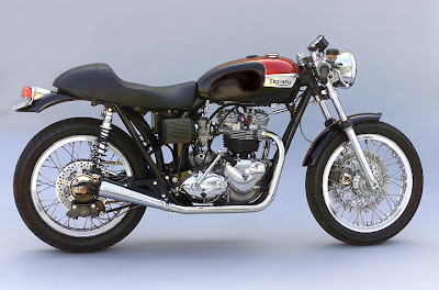 Café Racers Harderwijk: Triumph Café Racer