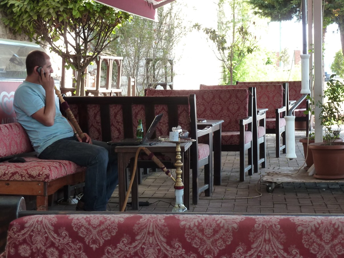The Road Goes Ever On: At the Nargile Cafe