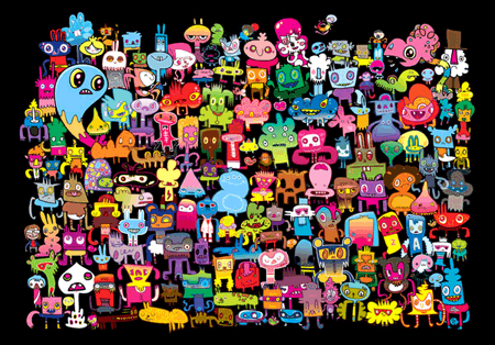 Lionheart Accessories: Jon Burgerman : Computer Arts 169