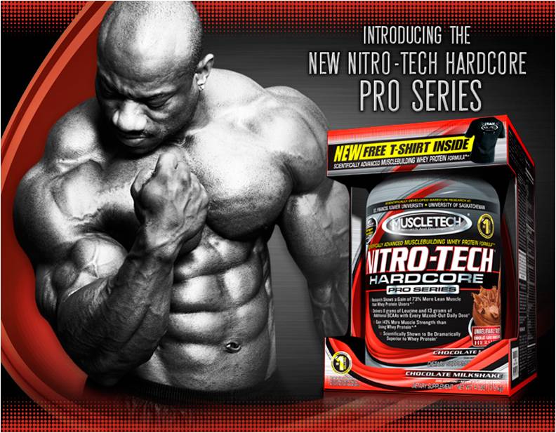 MONSSTERsupplements: NITROTECH HARDCORE PRO SERIES 4.0 lb