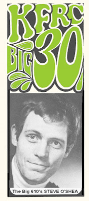 CLASSIC DJ & RADIO SCRAPBOOK: KFRC's STEVE O'SHEA (1966)