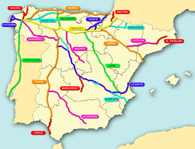 ASOCIACION DE AMIGOS DEL CAMINO DE SANTIAGO DE TOLEDO EN ESCALONA: Mapa ...