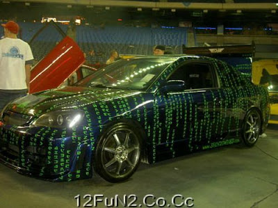 Funny,Amazing,: There are some very big fans of the matrix around ... 2 ...