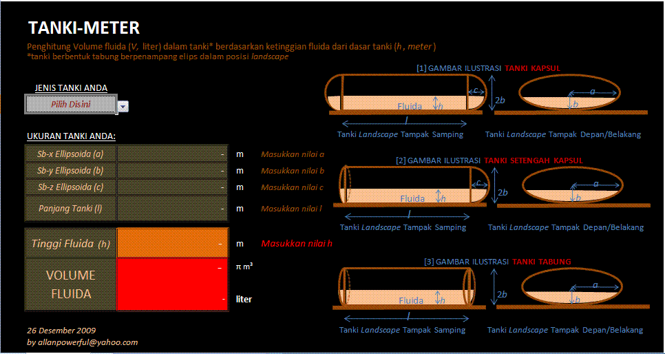 Rumus Menghitung Tangki Solar - Riset