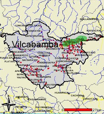 Turismo Vilcabamba - La Convención - Cusco - Perú: abril 2008