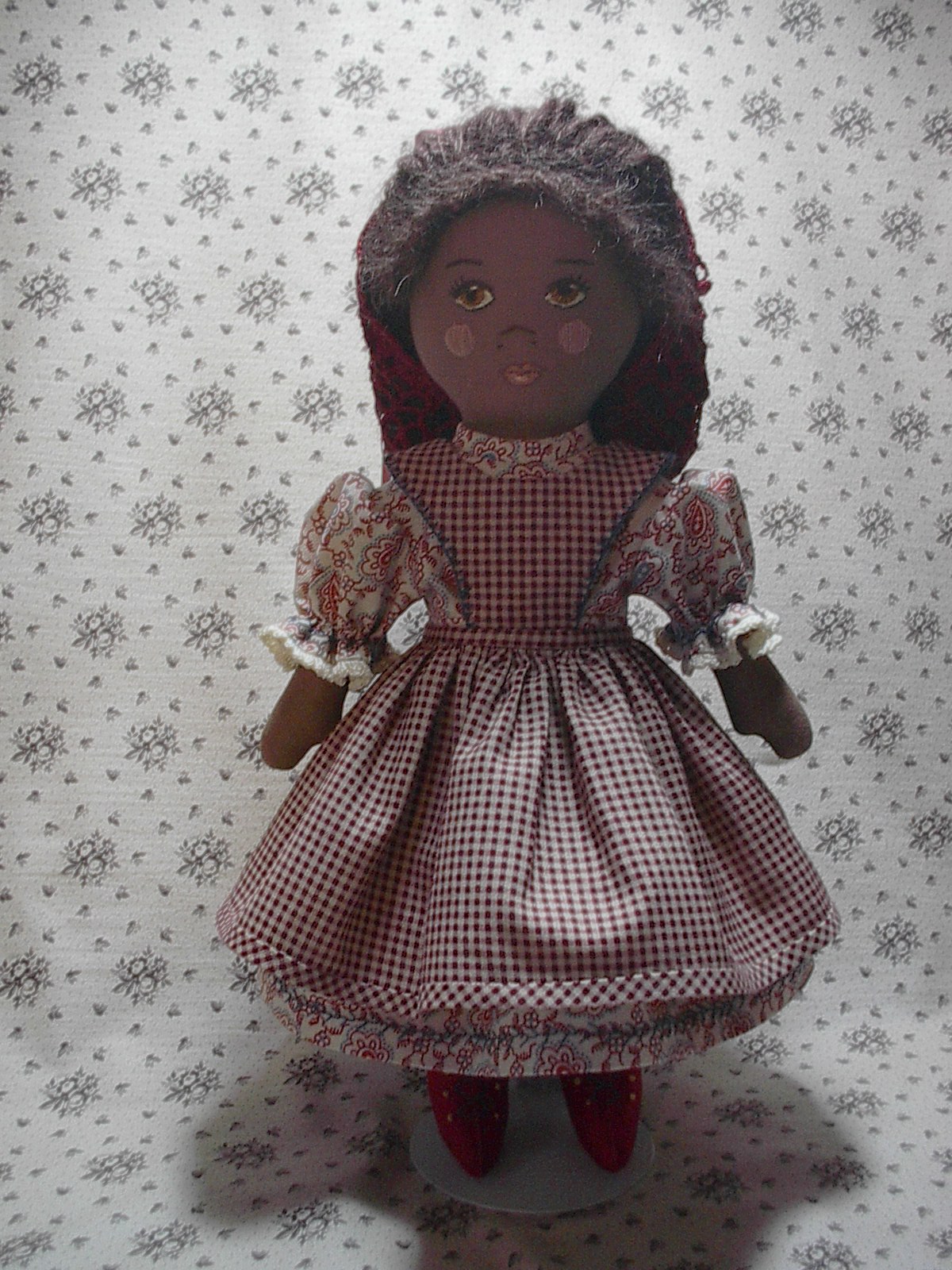 By Hook, By Hand: Prairie Flowers, an original cloth doll